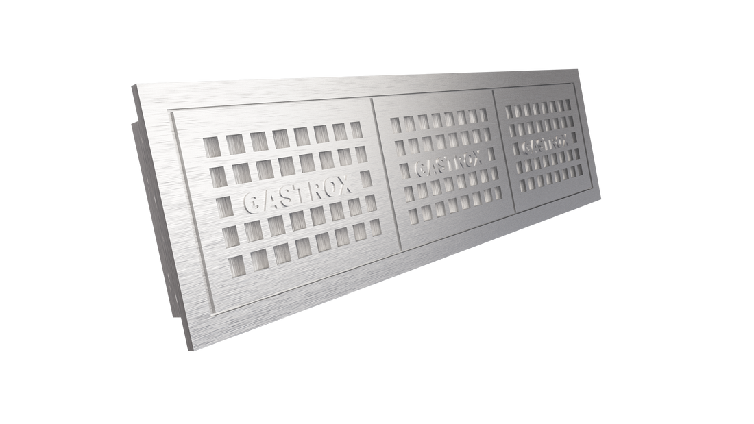 Rejilla piso en acero inoxidable 0.60x0.25x0.10 – Gastrox